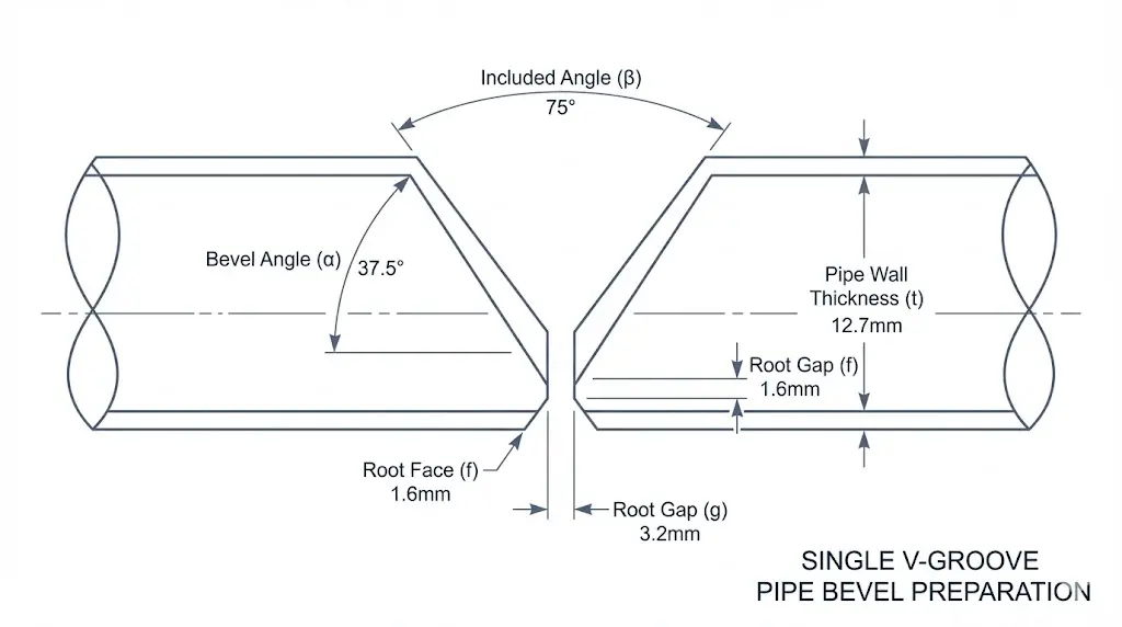 ASME B31.3 Beveling Requirements: The Complete Reference | Kedes Machine
